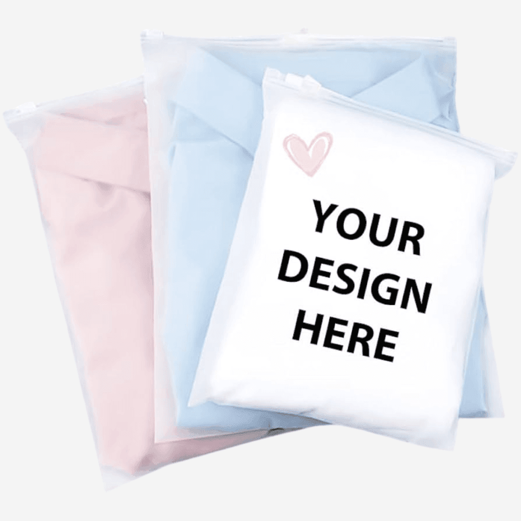 Custom Frosted Zipper Bags - Packagy